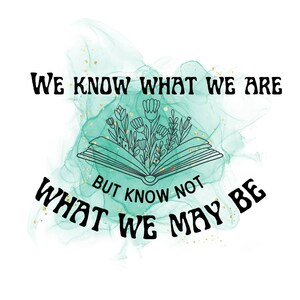 Ophelia Quote Waterproof Sticker - Etsy