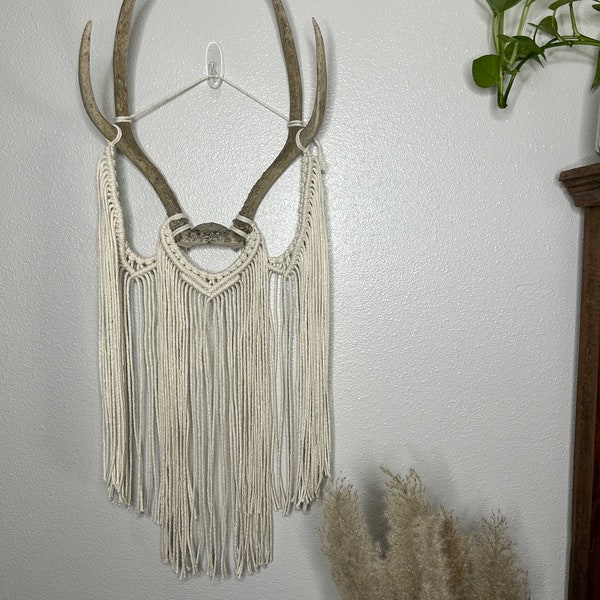 Deer Antler Macrame - Etsy
