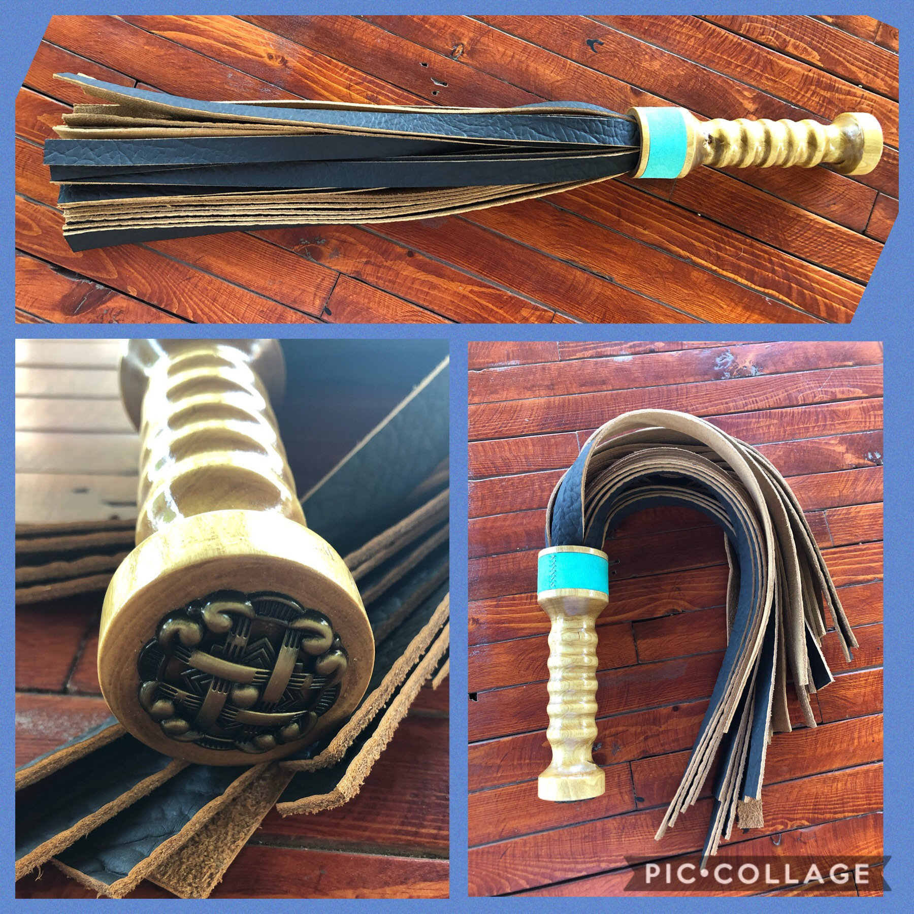 Buffalo leather Flogger Hand Crafted Flogger Flogger | Etsy
