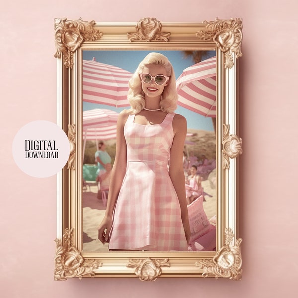 Vintage Barbie Posters - Etsy