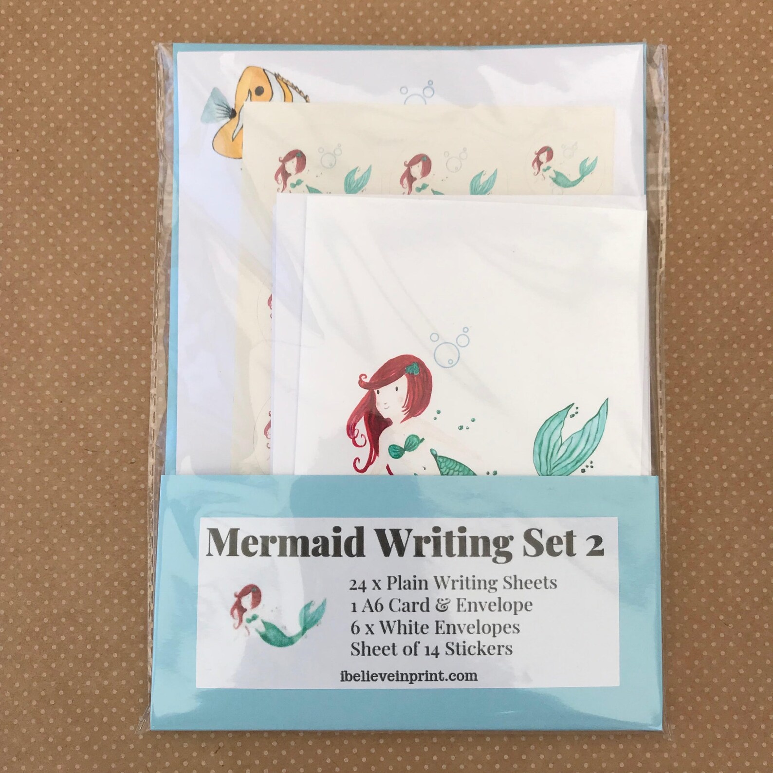 Mermaid Writing Set 2 Stationery Set Letter Writing - Etsy UK
