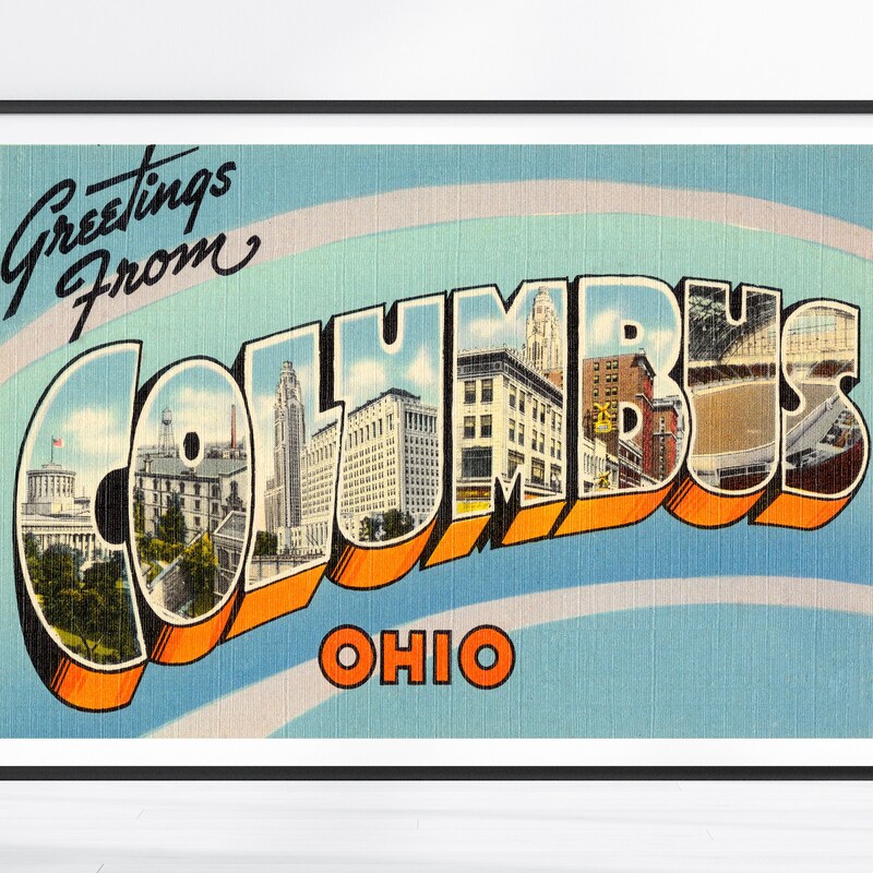 Ohio Art Print - Etsy