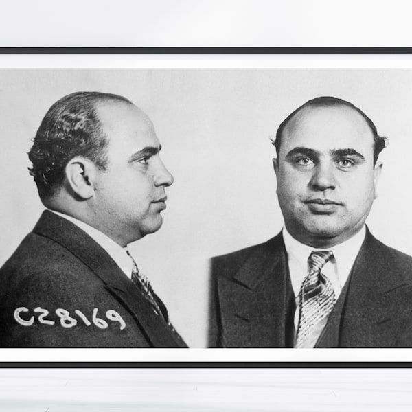 Plastic Al Capone Mugshot - Etsy