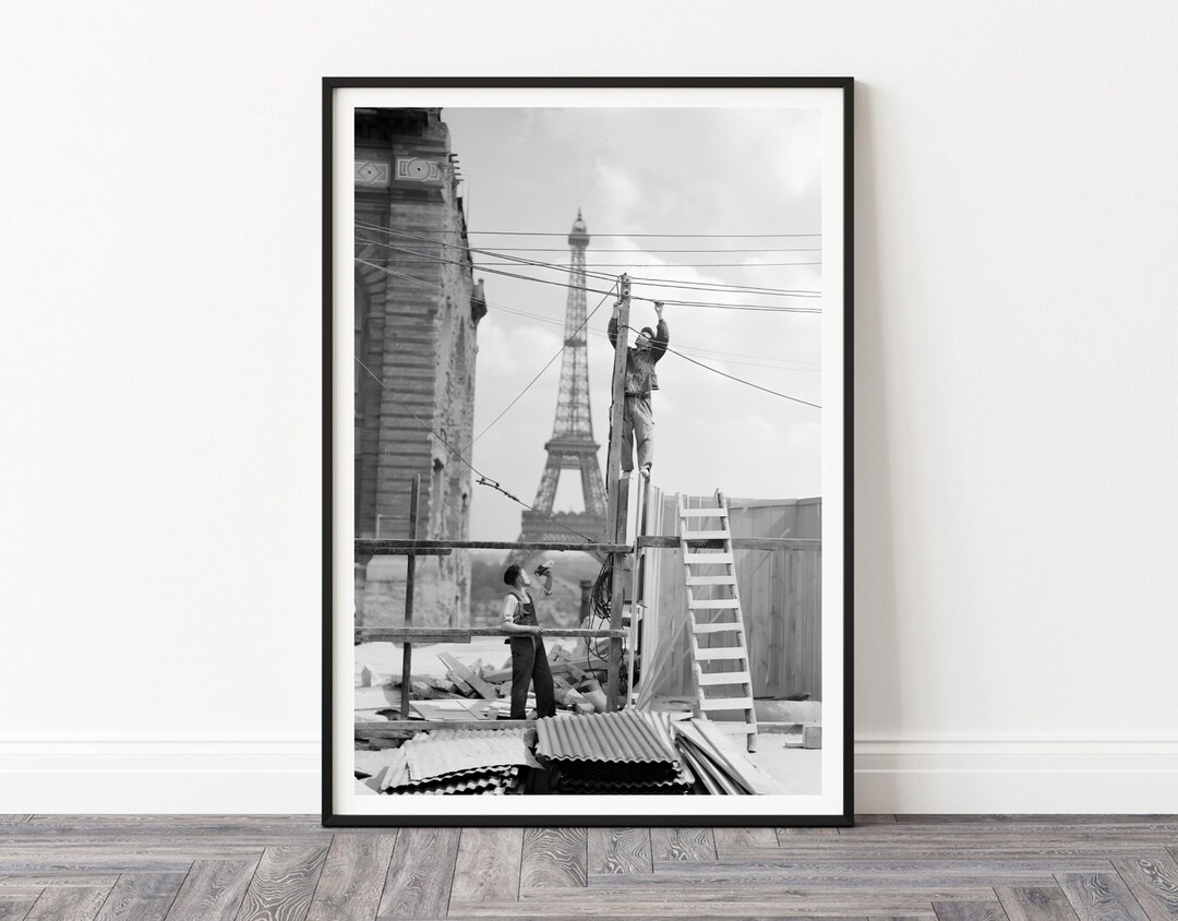 Vintage Paris Print, Parisian Wall Art, Paris France Print, Vintage ...