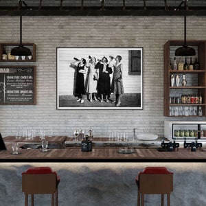 Vintage Prohibition Print, Flapper Girl, Vintage Wall Art, Prohibition ...