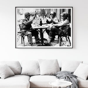 WW2 Print, Vintage WW2 Poster, World War 2 Wall Art, WW2 Wall Art ...