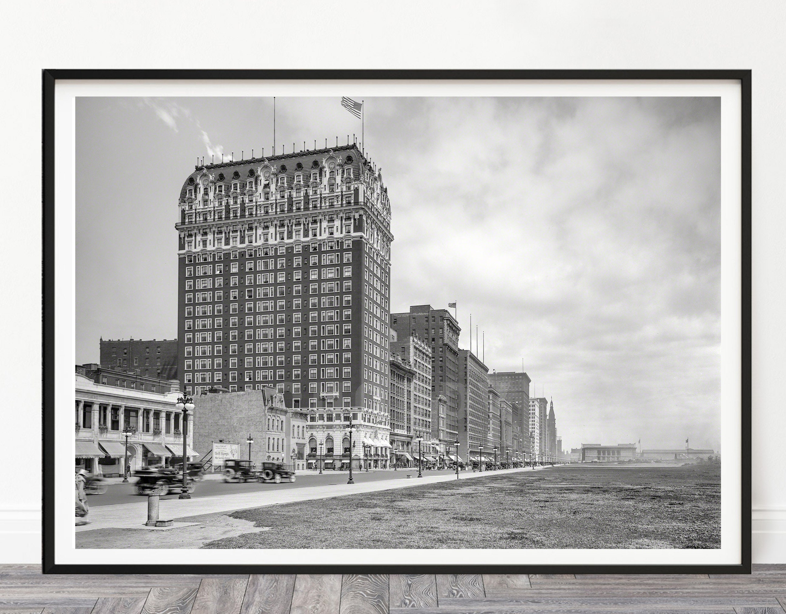 Vintage Chicago Print 1918 Chicago Wall Art Illinois Print - Etsy
