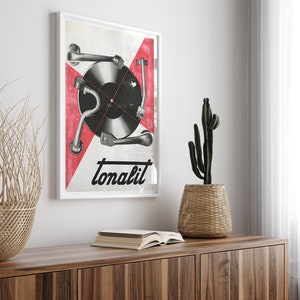 Vinyl Record Poster, Vintage Vinyl Record Print, Record Player Art ...