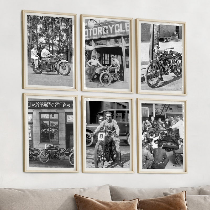 Motorcycle Decor - Etsy