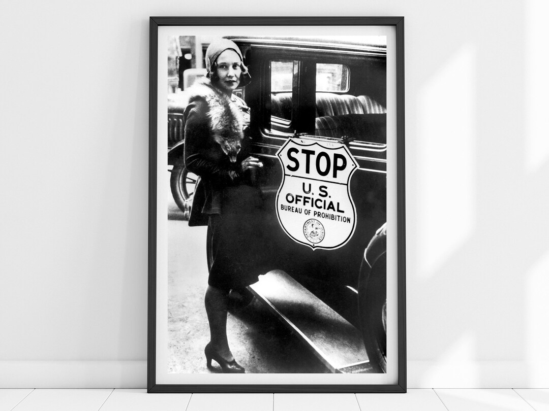 Vintage Prohibition Print, Bar Print, Black and White, Vintage Wall Art ...