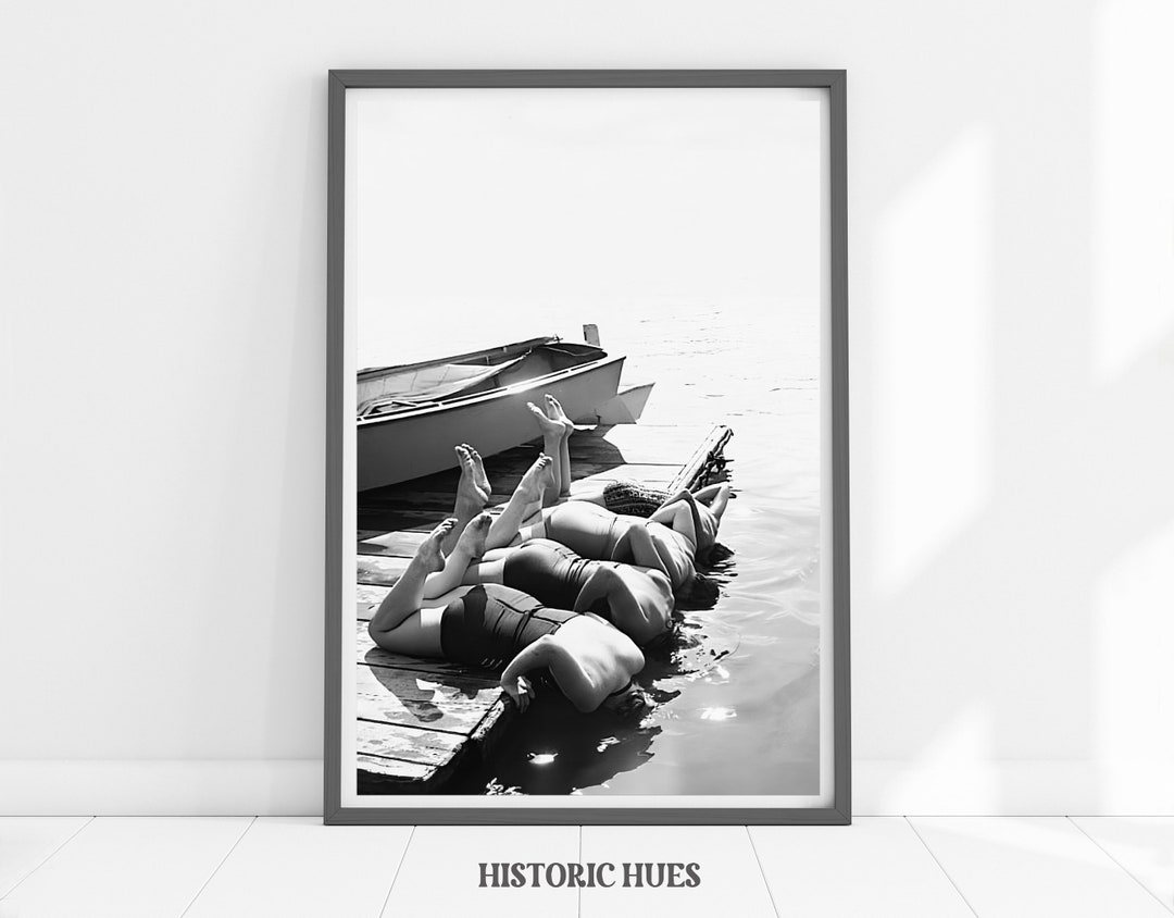 Vintage Women Print, Female Print, Black and White Art, Female Wall Art ...