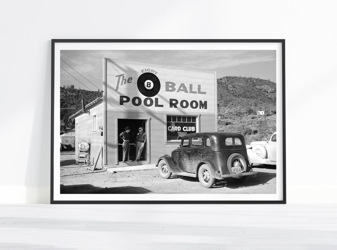 Vintage Billiards Print, Billiards Wall Art, Billiards Decor, Pool Wall ...