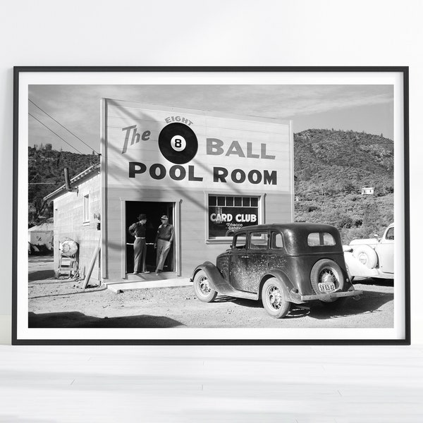 Billiards Wall Art Etsy