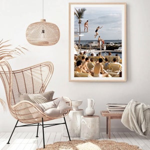 Vintage Miami Print, 1959 Miami Wall Art, Vintage Beach Wall Art, Retro ...