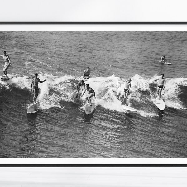 Vintage Surf Print - Etsy