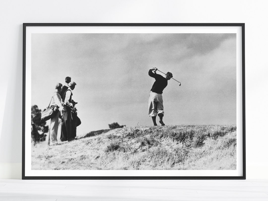 Vintage Golf Print, Bobby Jones Print, Golf Wall Art, Golf Poster, Man ...