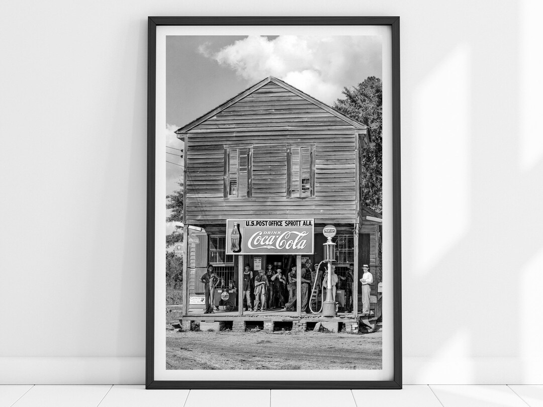 Vintage General Store Print, Alabama Wall Art, General Store Poster ...
