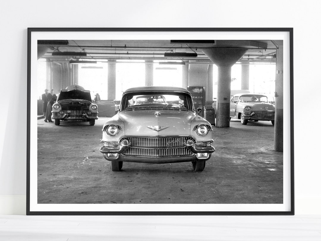 Vintage Cadillac Print, Classic Car Wall Art, Classic Car Print ...