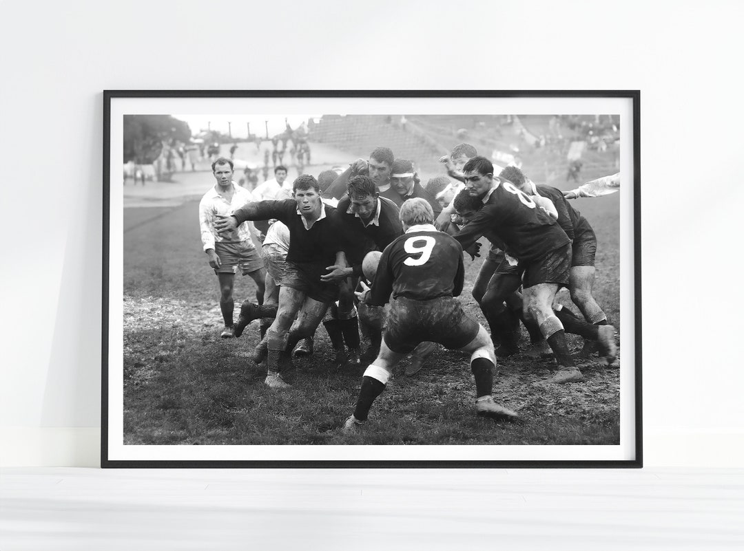 Rugby Print, Rugby Poster, Rugby Wall Art, Rugby Player Poster, Man ...