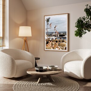 Vintage Miami Print, 1959 Miami Wall Art, Vintage Beach Wall Art, Retro ...