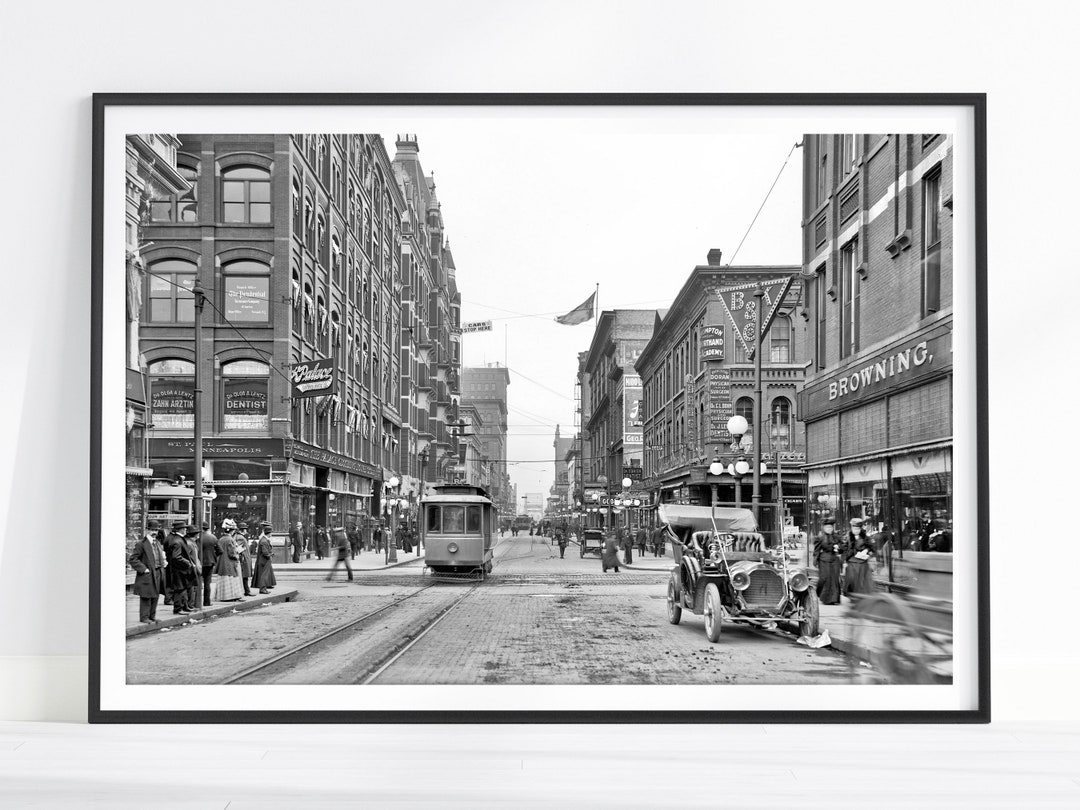 Vintage St. Paul Print, Minnesota Print, Saint Paul Prints, St. Paul ...