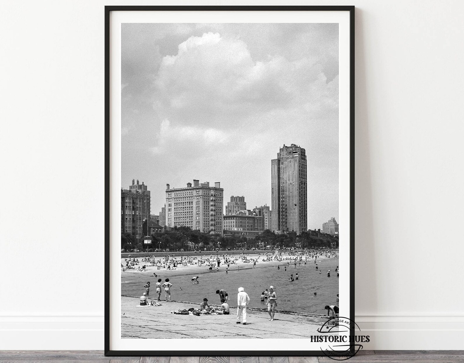 Vintage Chicago Prints, Chicago Wall Art, Chicago Black and White ...