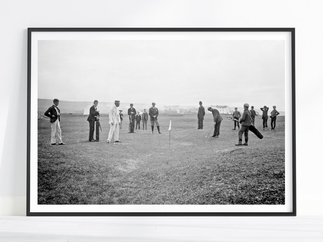 Vintage Golf Print, Golf Wall Art, Golf Poster, Man Cave Wall Art ...