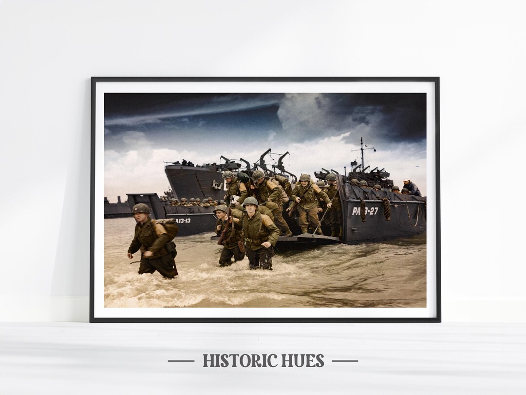 WW2 Print, D-day Poster, Vintage WW2 Poster, World War 2 Wall Art, WW2 ...