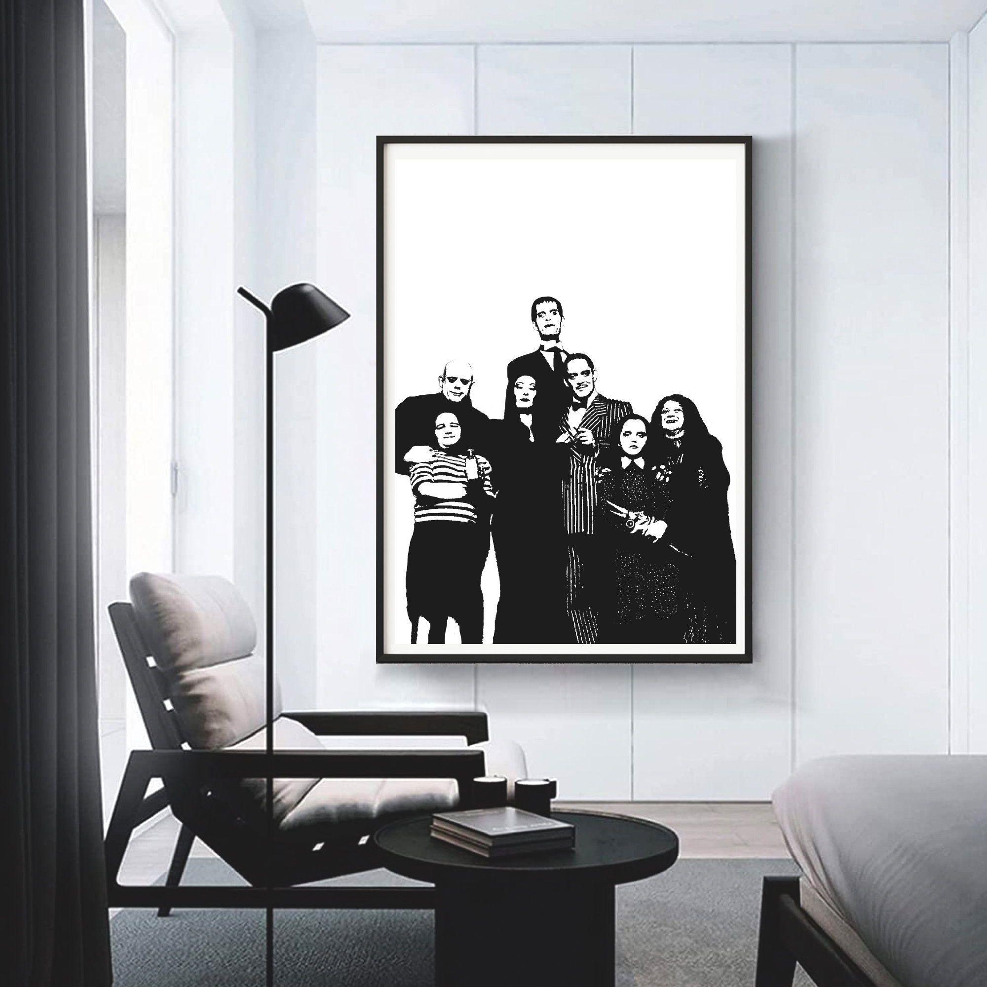 Addams Family Poster, Addams Family Movie Poster, Morticia Wednesday ...
