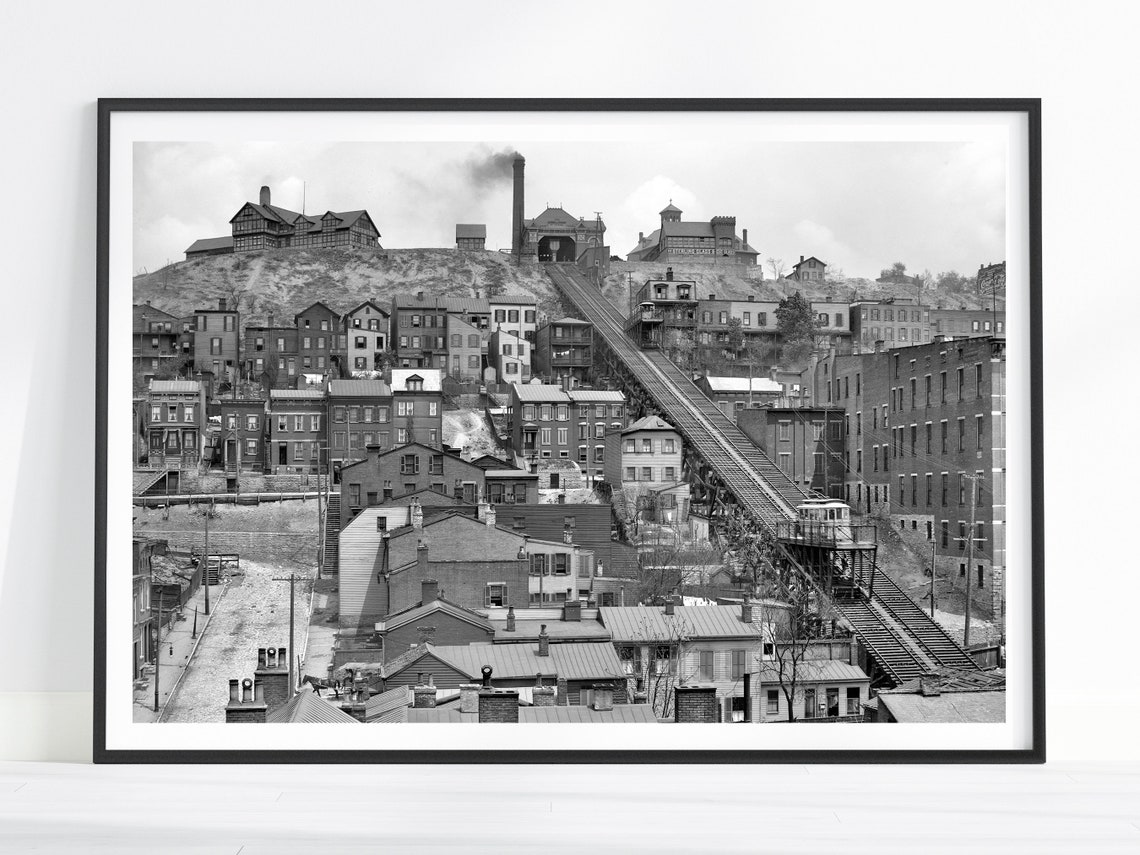 Vintage Cincinnati Print 1908 Cincinnati Wall Art Ohio - Etsy