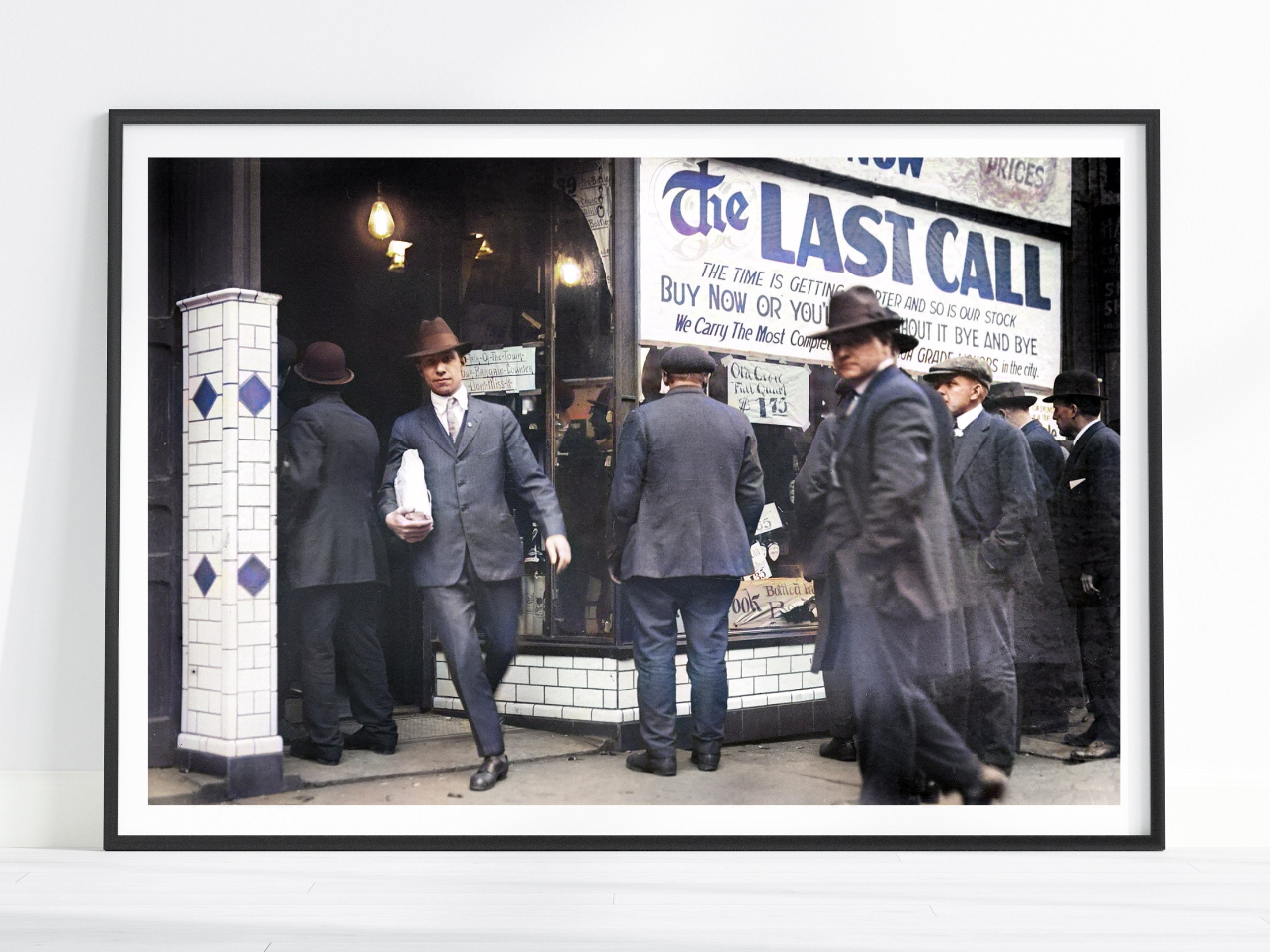 Vintage Prohibition Print, Vintage Wall Art, Whiskey Wall Art ...