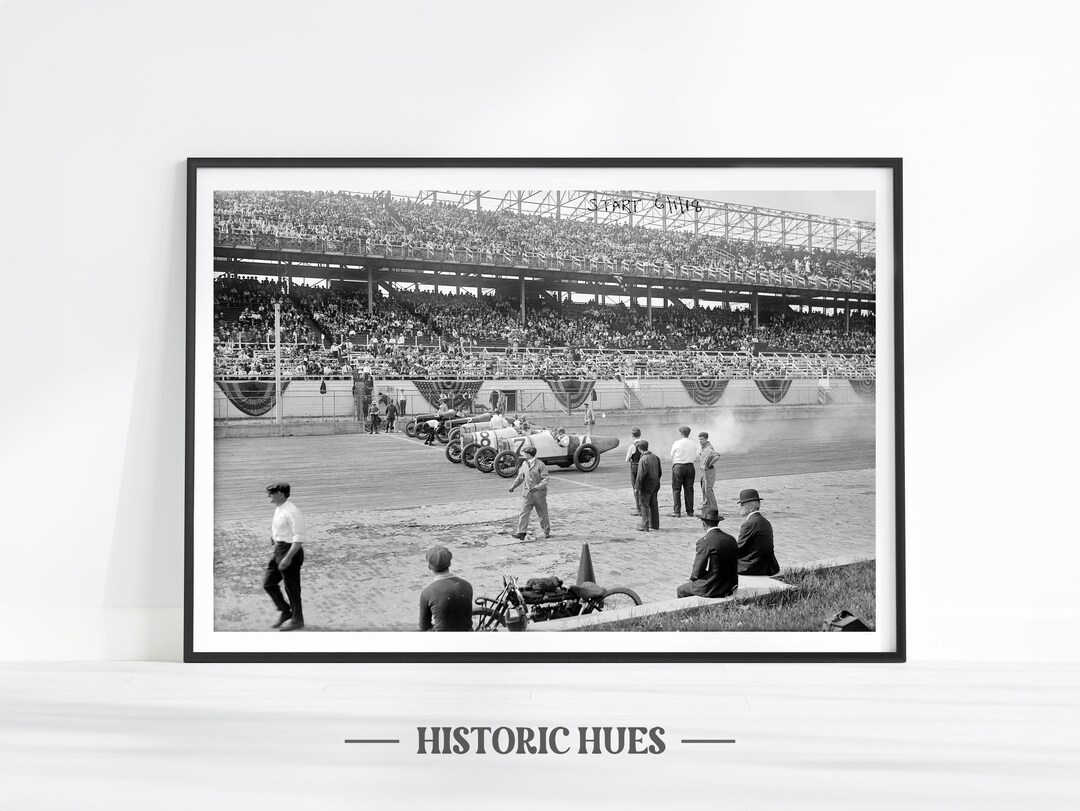 Vintage Racing Print, Grand Prix Wall Art, Auto Racing Poster, Racing Art, Vintage Car Print ...