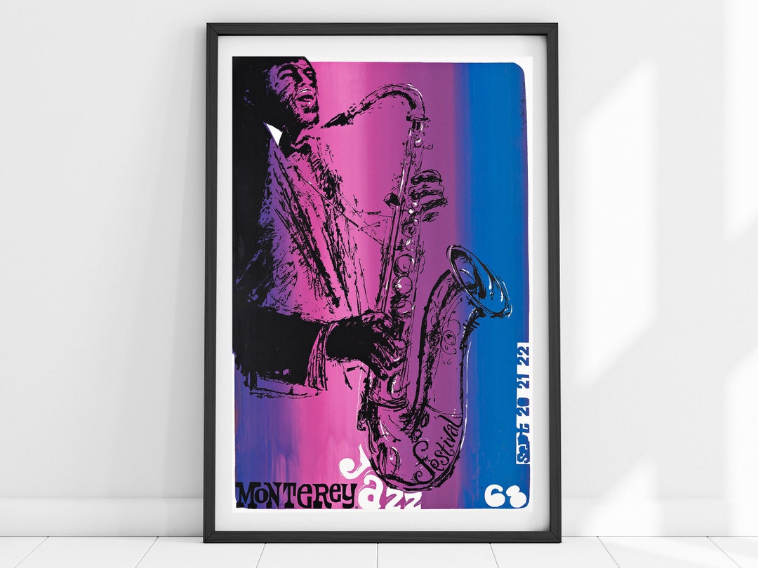 Jazz Print, Vintage Wall Art, Jazz Poster, Jazz Wall Art, Music Gift ...