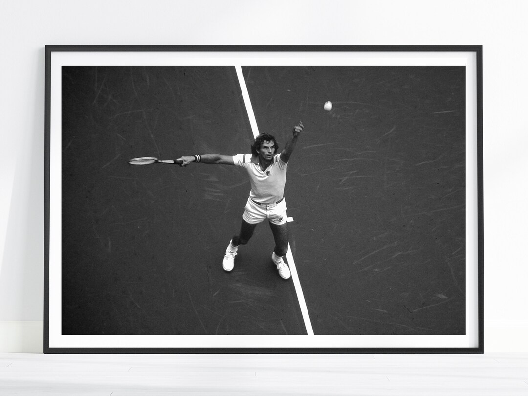 Vintage Tennis Print, 1980 U.S. Open, Tennis Poster, Tennis Gifts ...
