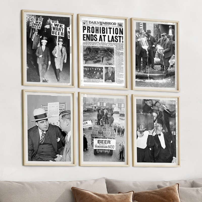 Prohibition Poster Canvas - Etsy
