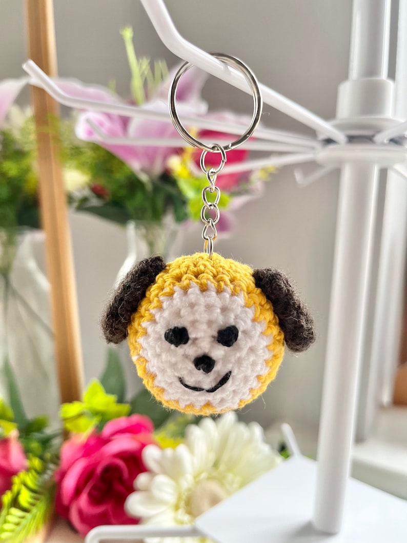 BT21 Character BTS Crochet Keychain - Etsy
