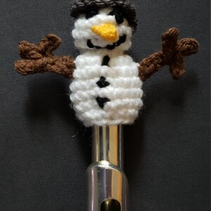 Flutehats Little Crochet Hat for the Flute Santa Hat - Etsy