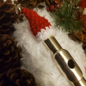 Flutehats, Little Crochet Hat for the Flute, Santa Hat - Etsy