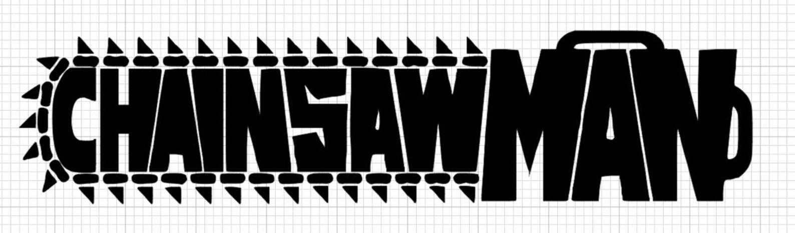 Chainsaw Man Anime Logo Decal Sticker - Etsy