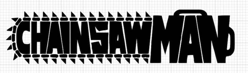 Chainsaw Man Anime Logo Decal Sticker - Etsy Denmark