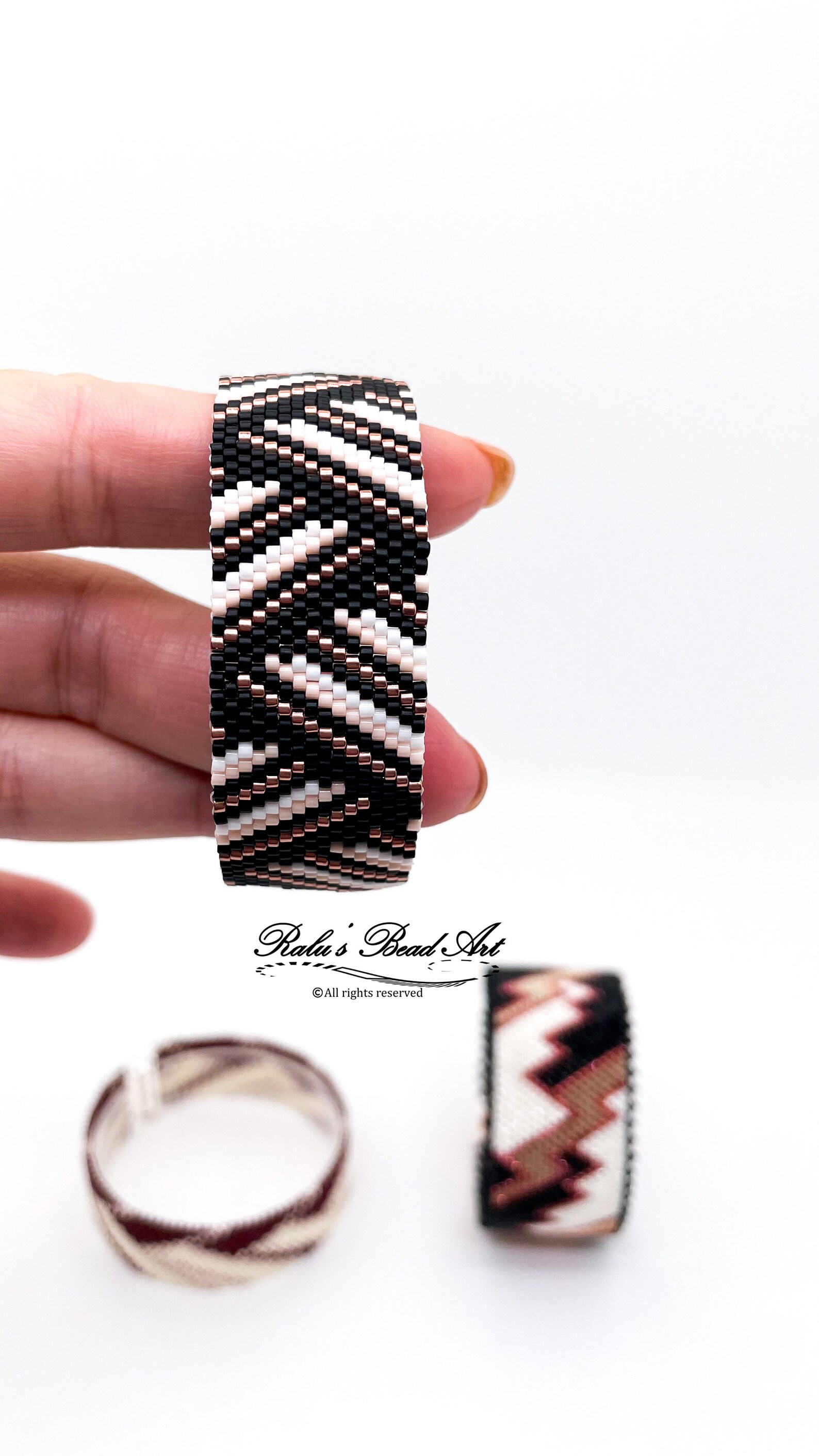 SET 2- 3 Even Count Peyote Patterns (no Physical Bracelets), Instant ...