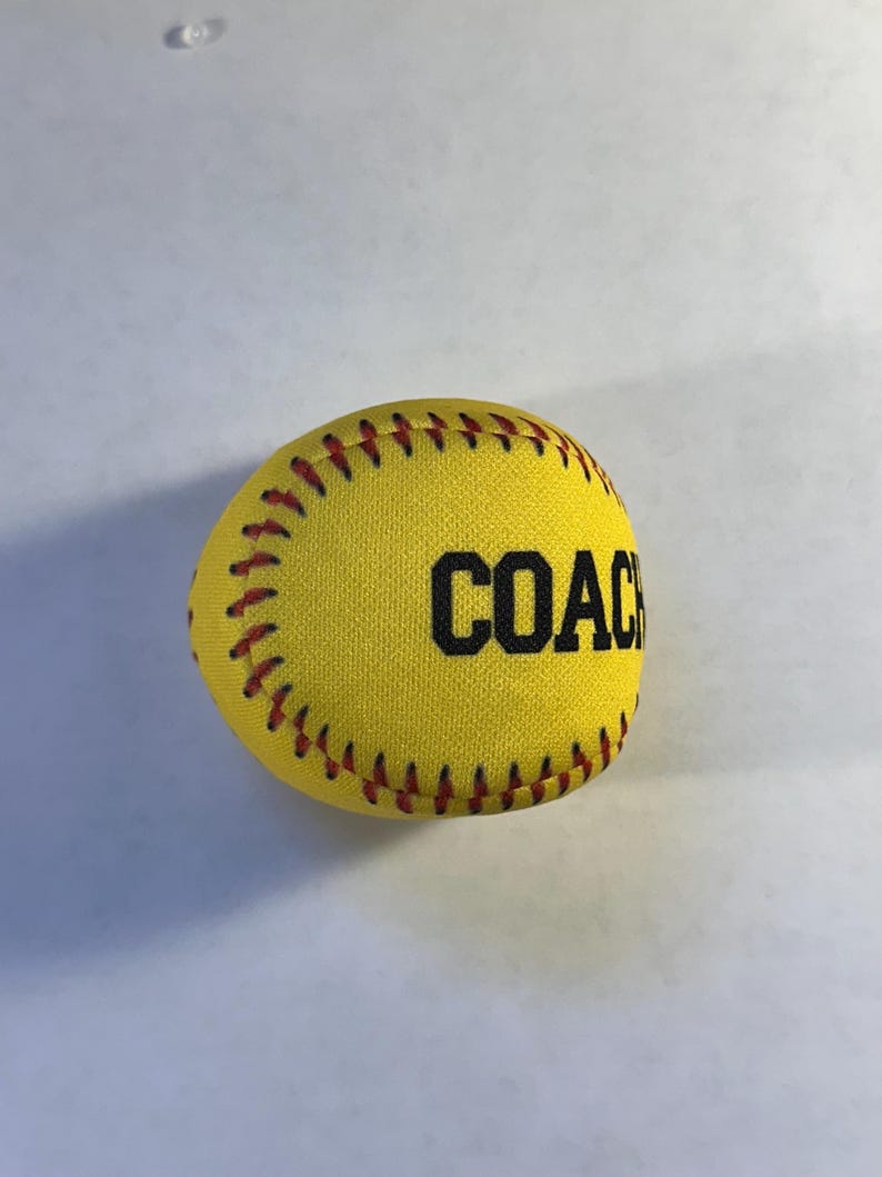 Personalized Baseball, Softball Hacky Sack / Footbag / Stress Ball ...