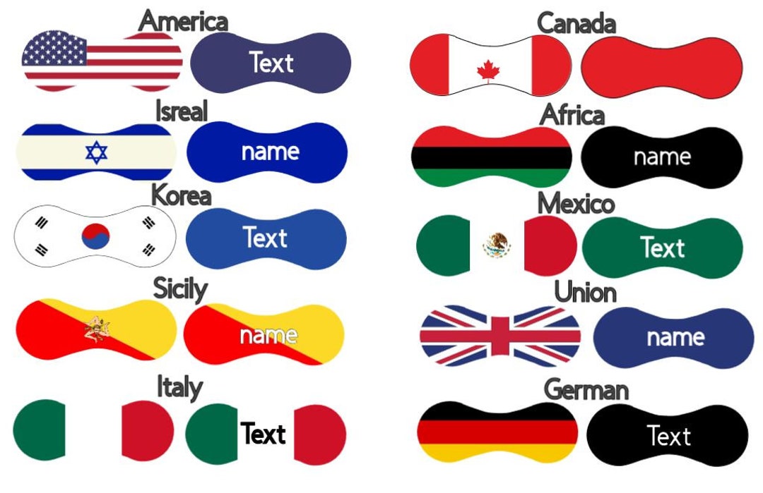Personalized Flag Themed Hacky Sack /foot Bag, or Soft Stretchy Fidget ...