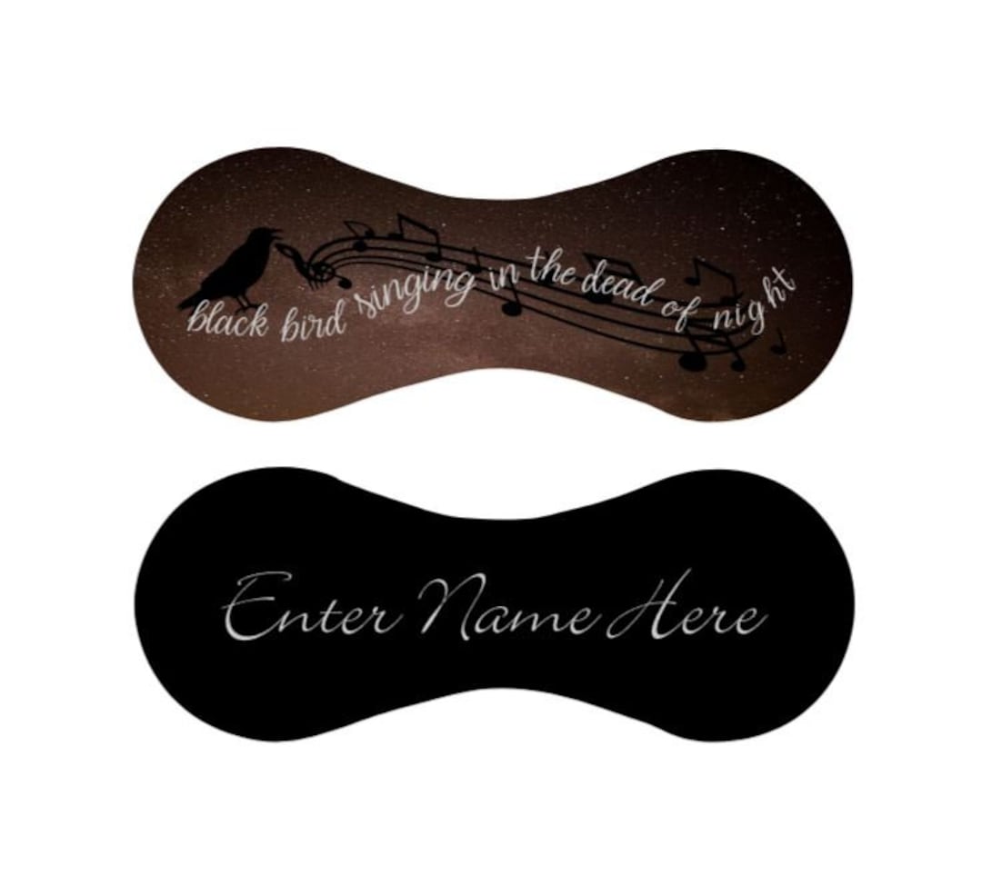 Hacky Sack, Black Bird Singing in the Dead of Night, Personalized Foot ...