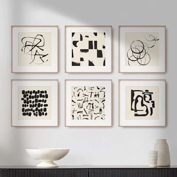 Black Cream Wall Art - Etsy