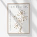 Les Fleurs Golden Beige Flower Art French Aesthetic Exhibition Poster ...