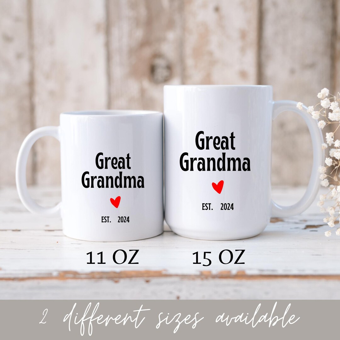 Custom Gift for Great Grandparent Coffee Lover Gift for Grandpa Mug ...
