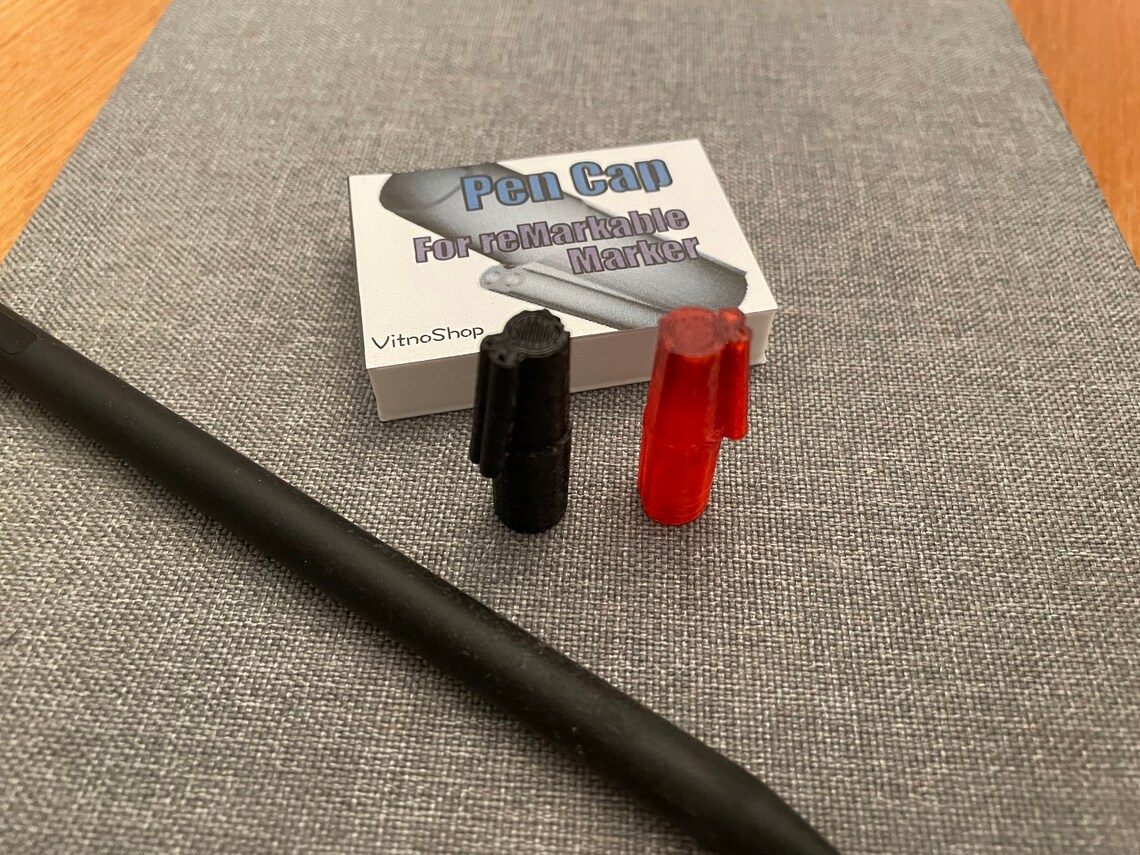 Pen Cap for Remarkable Marker With Spare Tip Slots 2-pc Set - Etsy