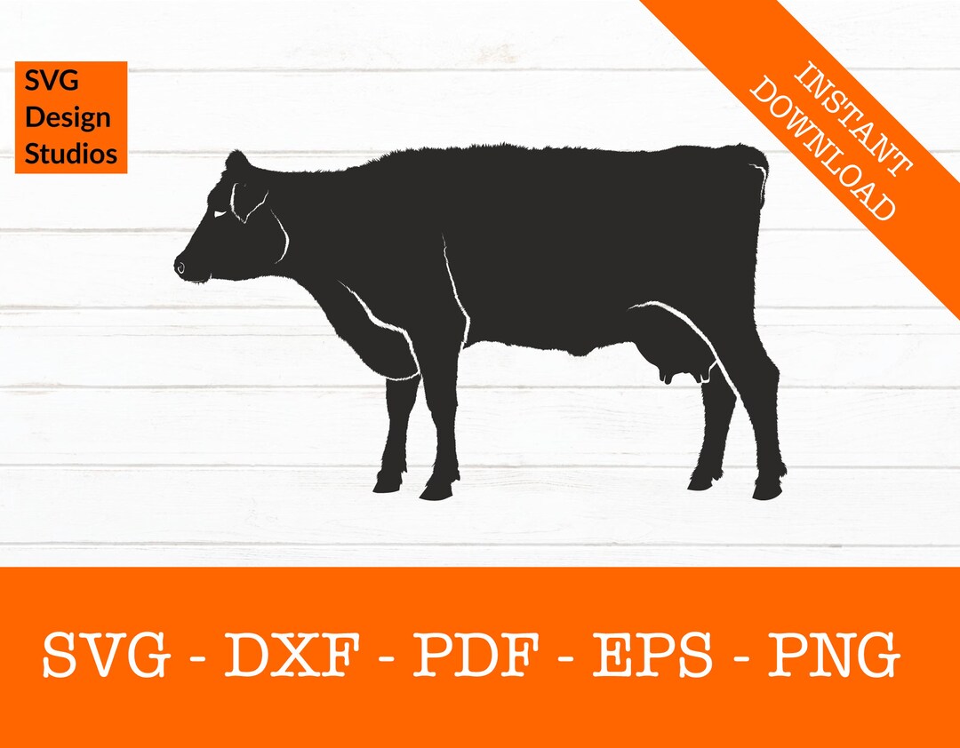 Cow Svg, Cattle Svg, Beef Svg, Farm Svg, Shadow SVG Cut File - PNG ...