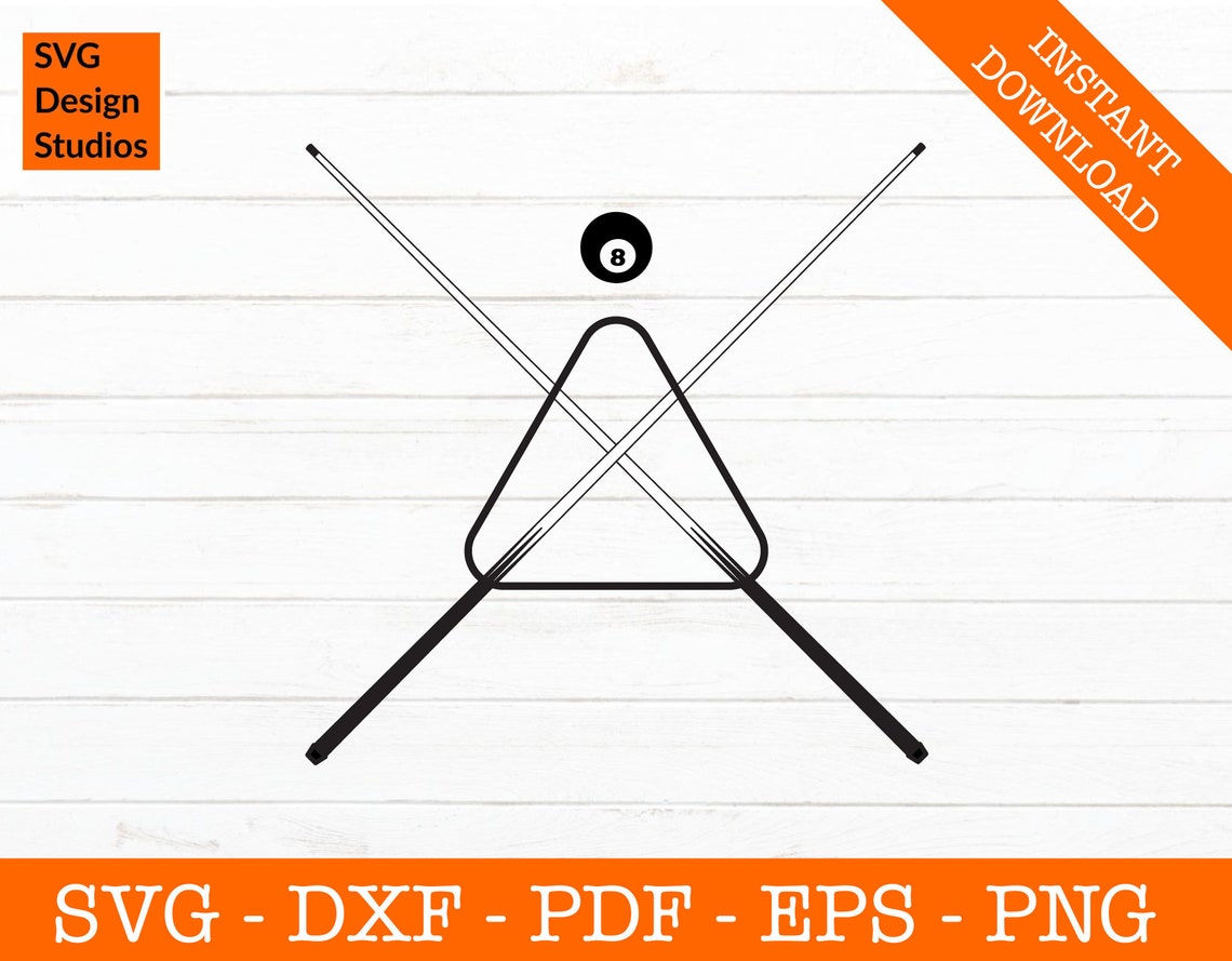 Pool Svg Billiards Svg Pool Table Svg Pool Sticks Svg - Etsy